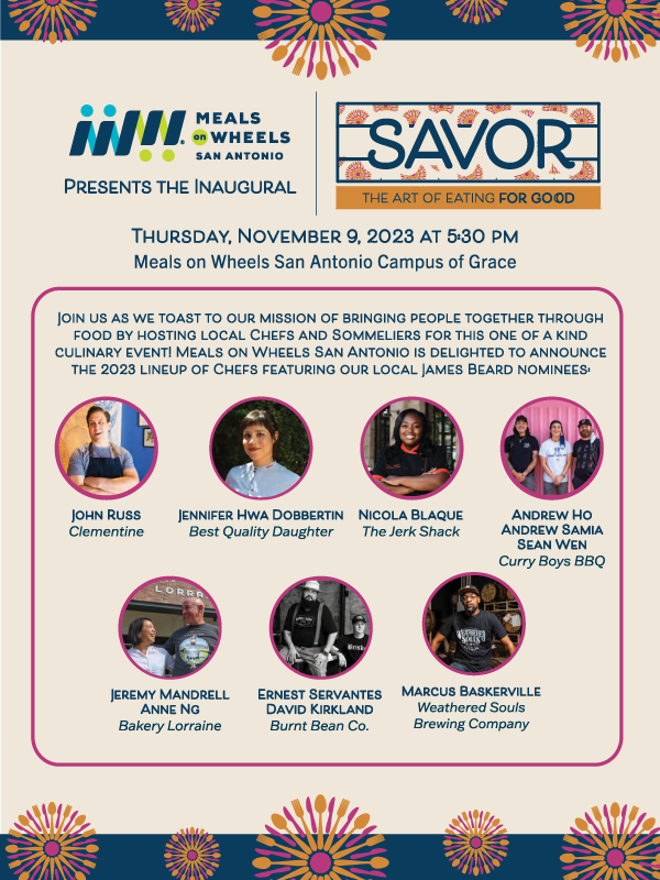 Savor! | Meals on Wheels San Antonio